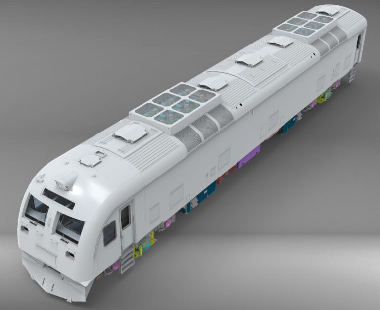 Hydrogen Electric Locomotive - Medha